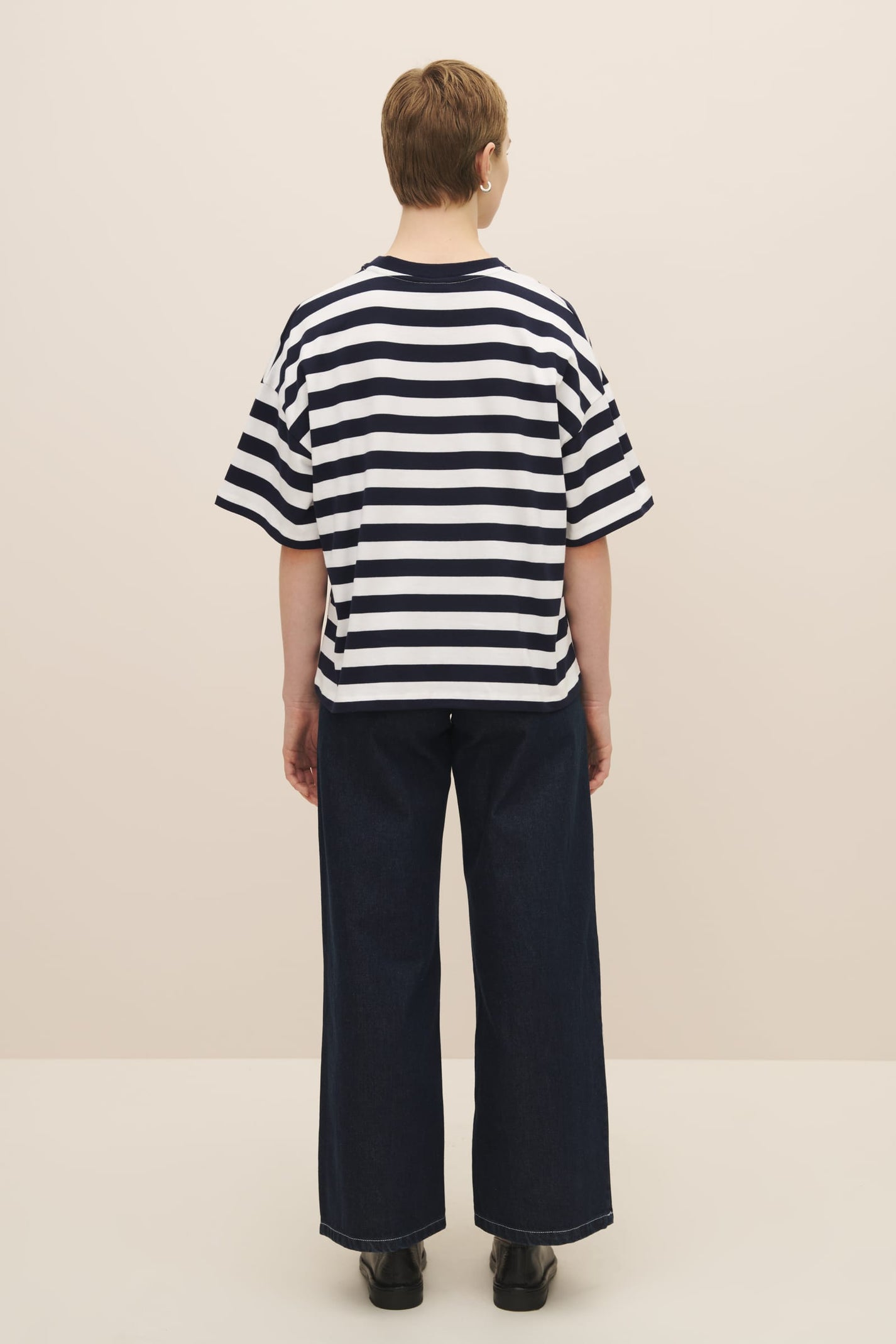 Oversized Stripe Tee | Kowtow's Best-Selling Boxy Tee | Kowtow