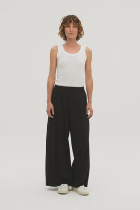 Drape Pant - Black | Wide Leg | Best-Selling Style | Kowtow