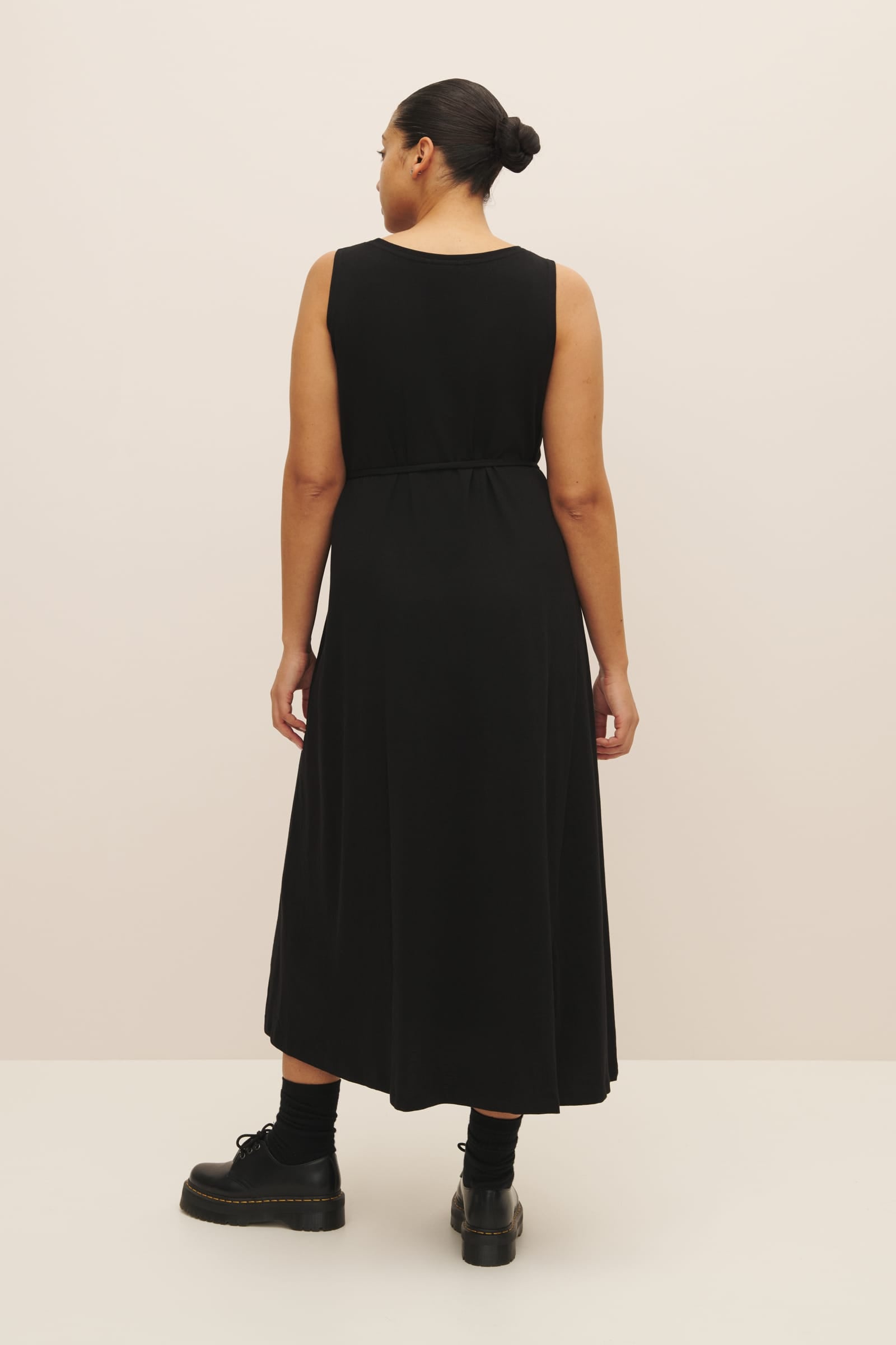 Shop Tank Swing Dress - Black | Kowtow Clothing | Kowtow